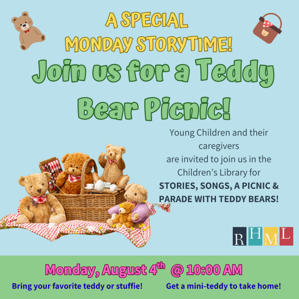 Teddy Bear Picnic Storytime – Richmond Heights Memorial Library